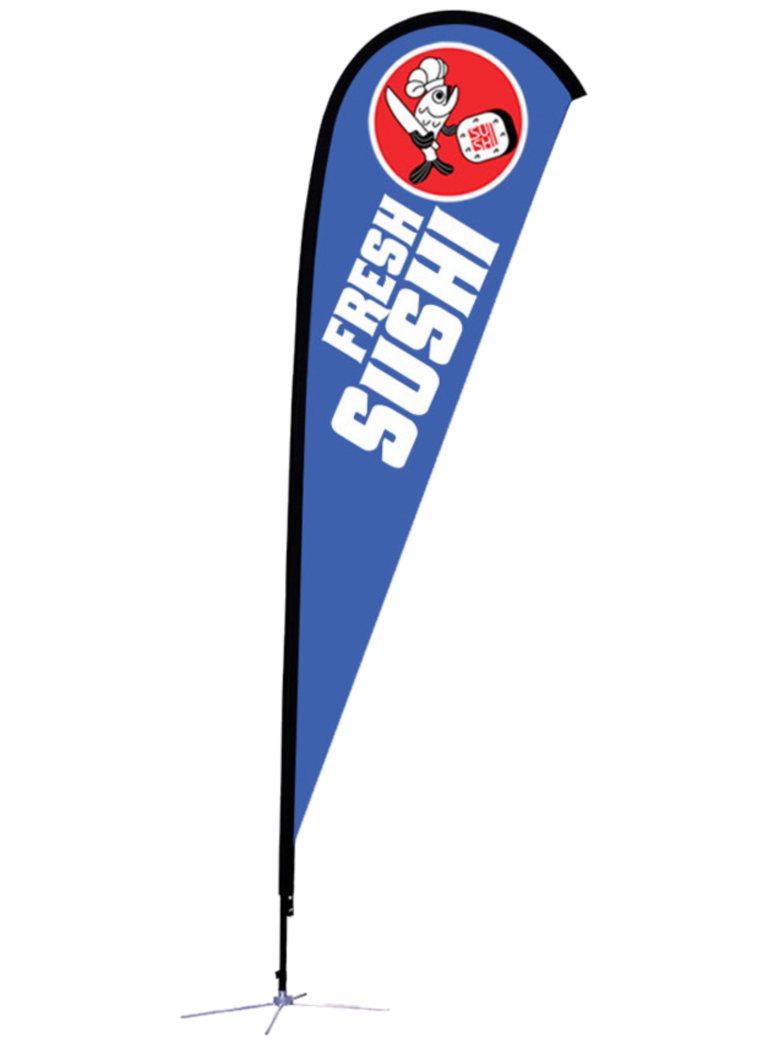 Banderas Publicitarias Personalizadas con tu logo en Hermosillo Sonora